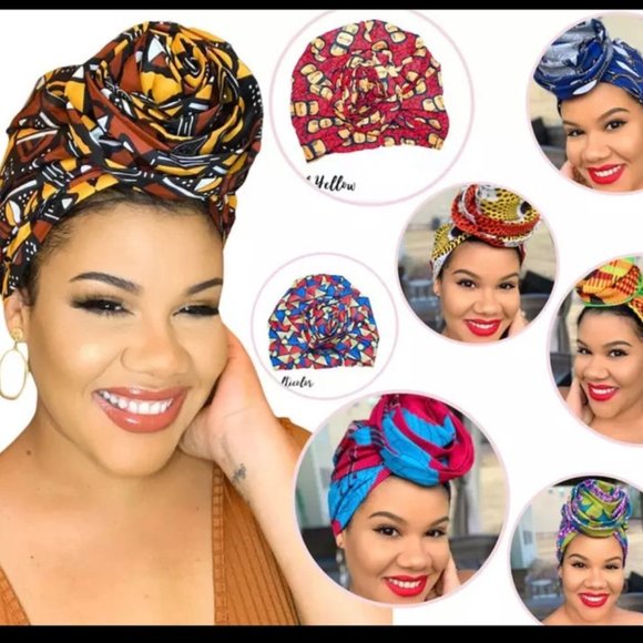 Accessories | 10 Authentic African Head Wrap Head Bandana Perfect For ...